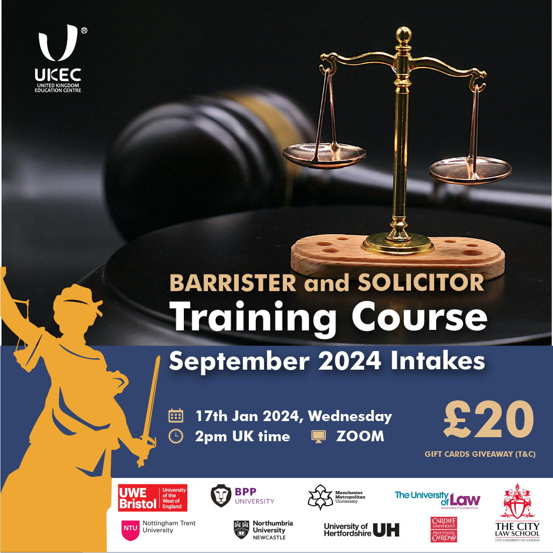 [Online] Barrister and Solicitor Training Course – September 2024 Intake | Events with UKEC ...
