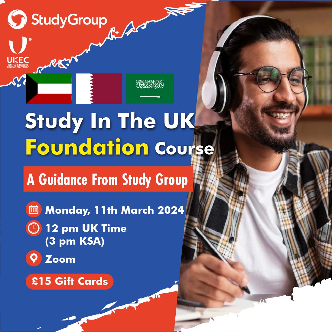 [Online] Study In The UK (MENA) Foundation Course - A guidance from STUDY GROUP | Events with ...