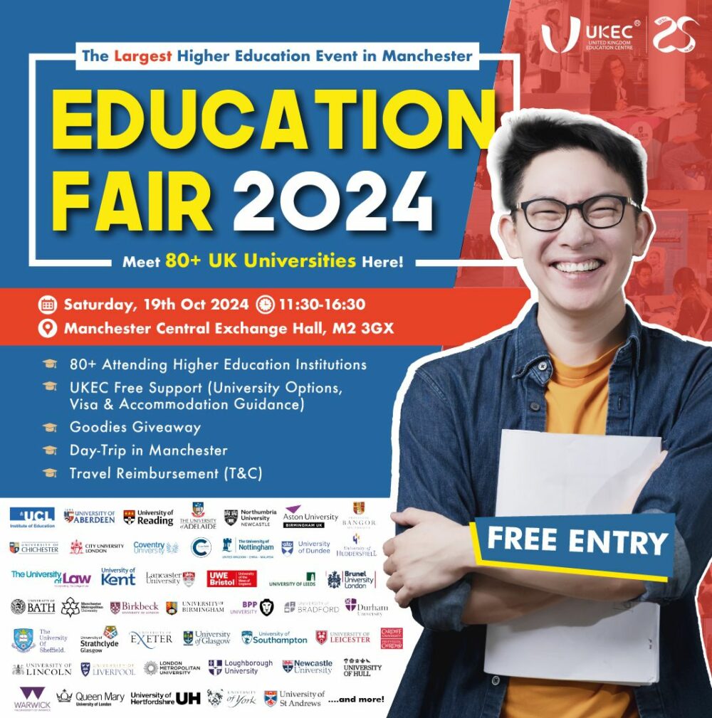 [Manchester] UKEC Education Fair 2024 | Events with UKEC - United ...