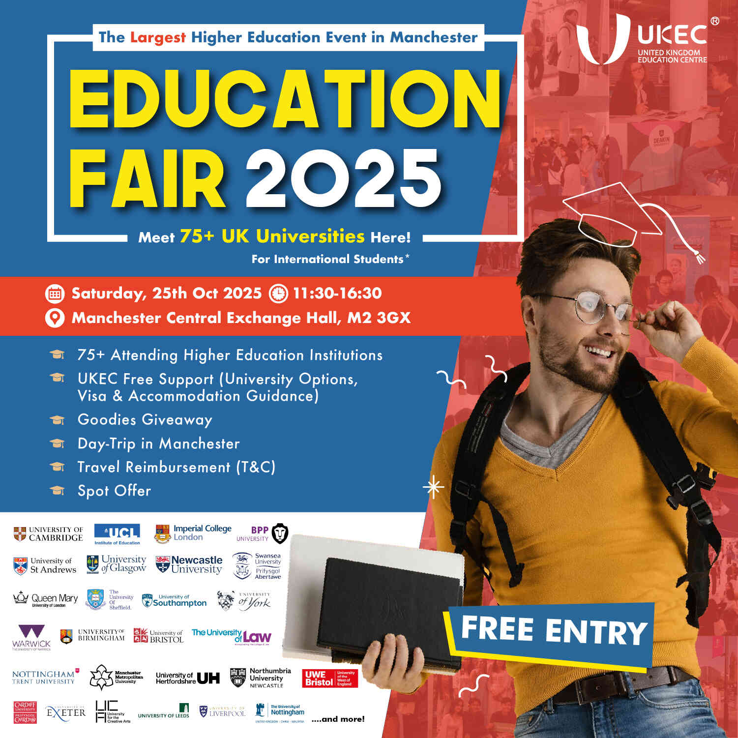 UK's Largest Education Fair is Back in Manchester This October | UKEC News